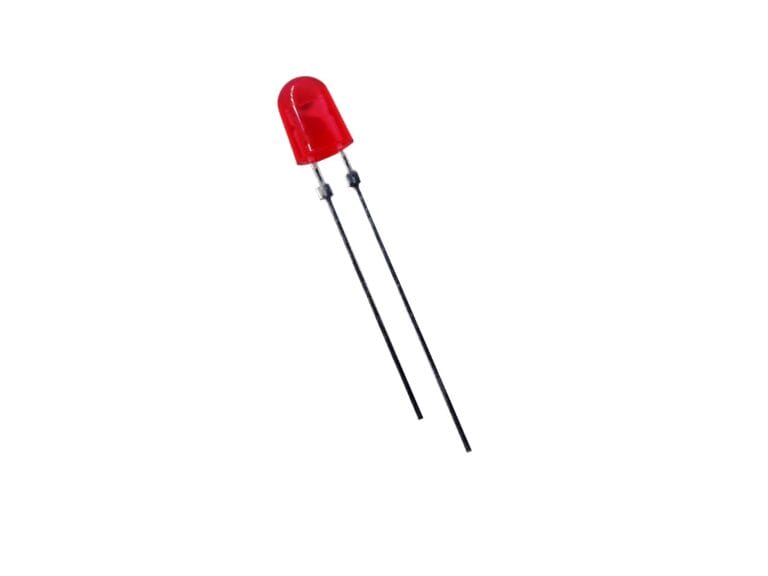 LED Rojo Difuso de 5mm - INTESC