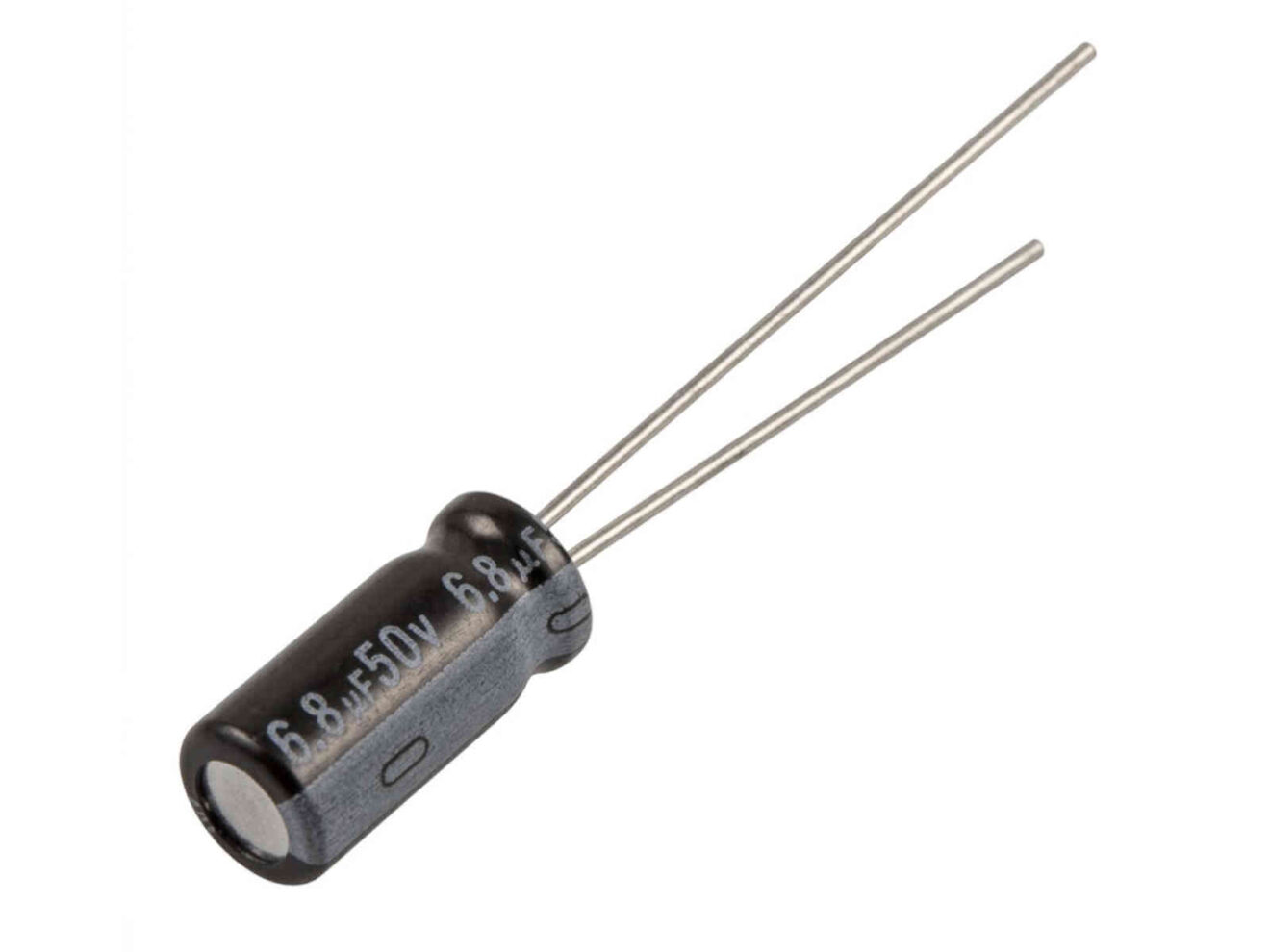 Capacitor Electrolítico de 6.8uF 50V - INTESC